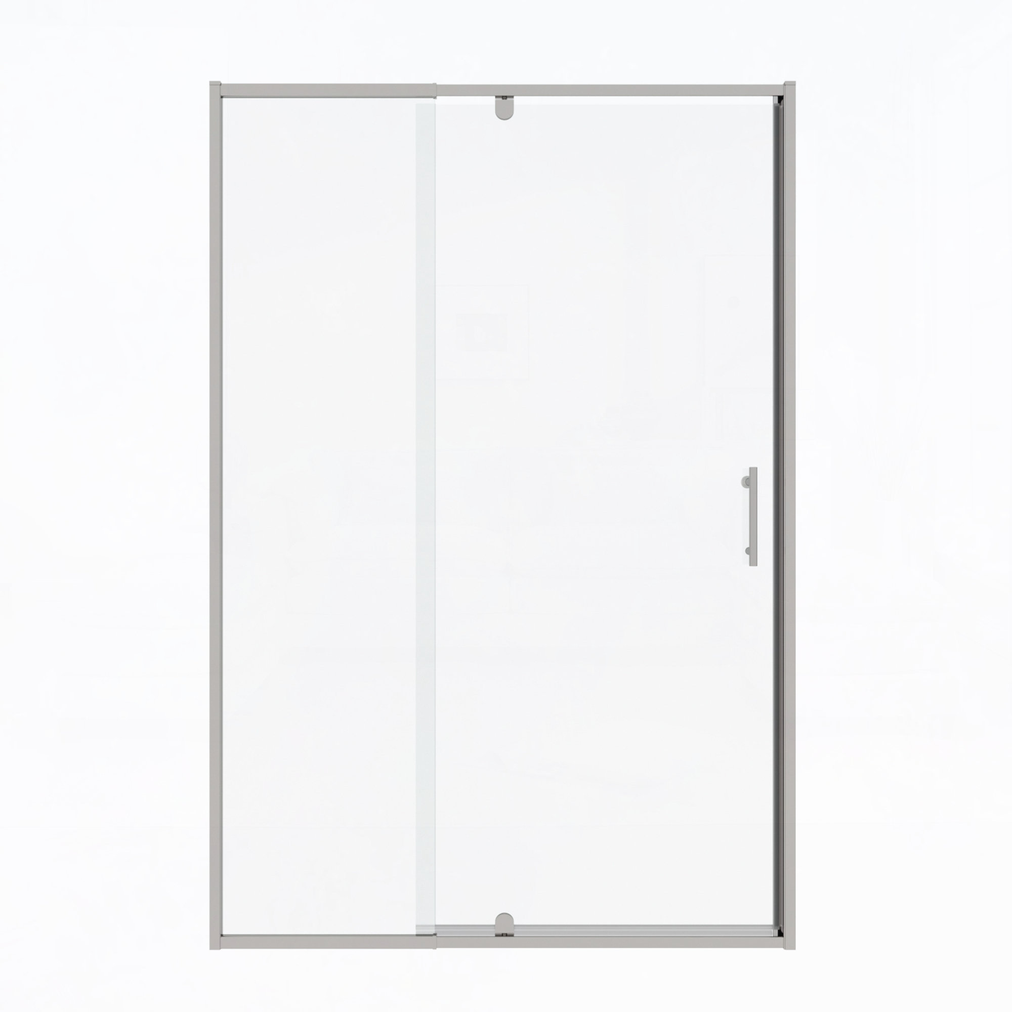 Wood Garden 56-60" W x 71" H Piovt Swing Glass Shower Door,Pivot Frame Sliding Shower Door with ...